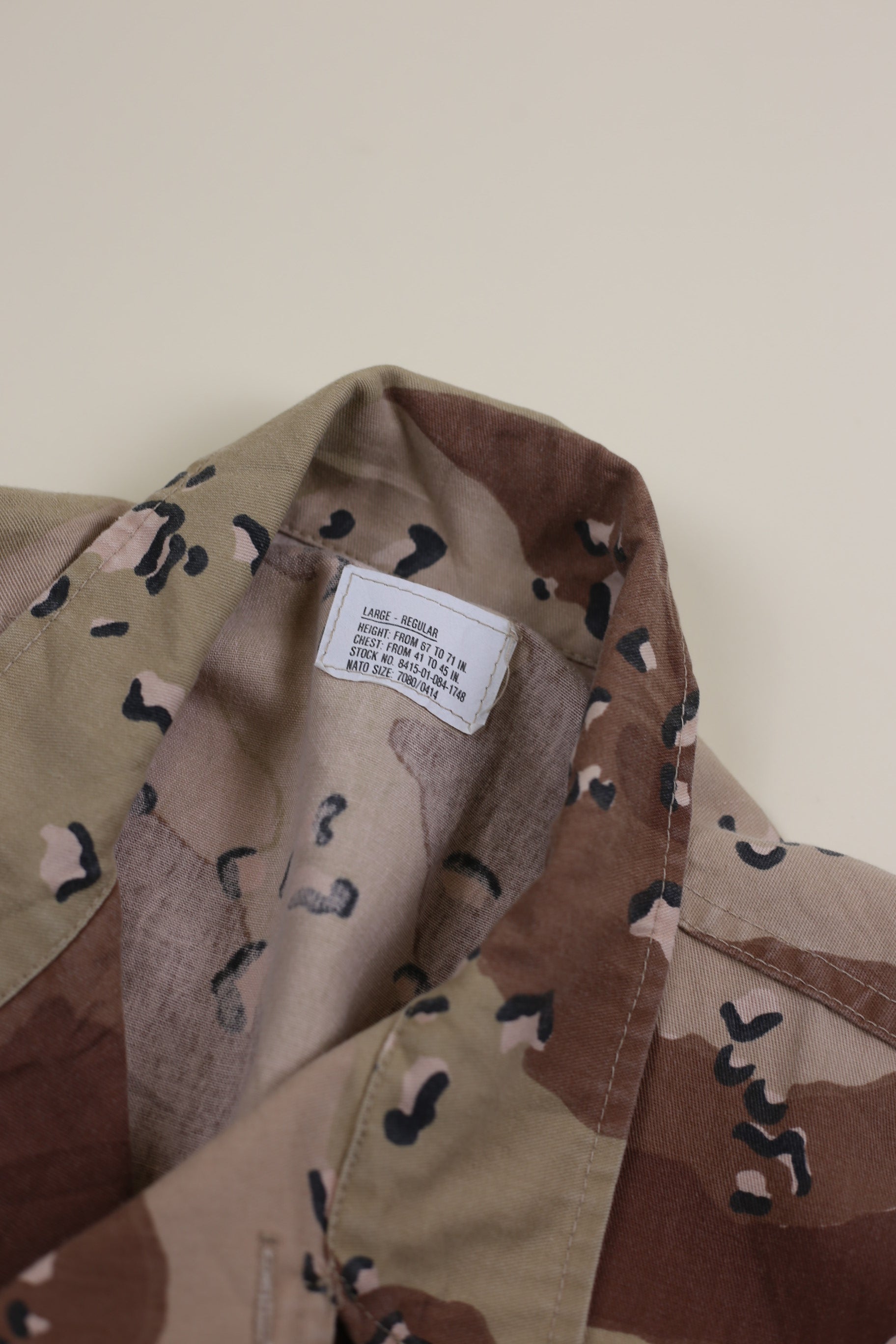 BDU CHOCOLATE CHIPS 6 COLORS US ARMY - XL - – bunkerdepot