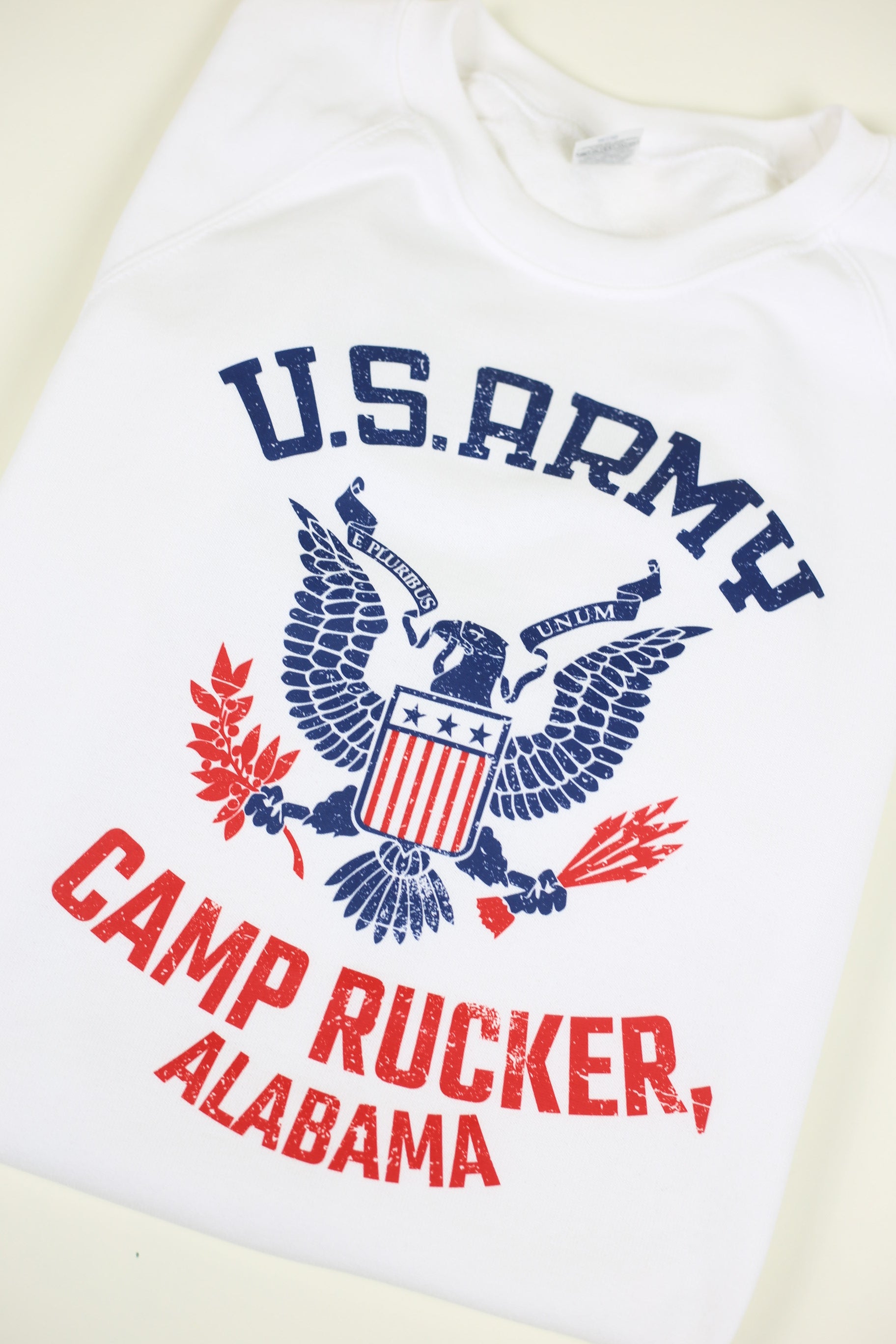 Felpa raglan Us Army Camp Rucker – bunkerdepot